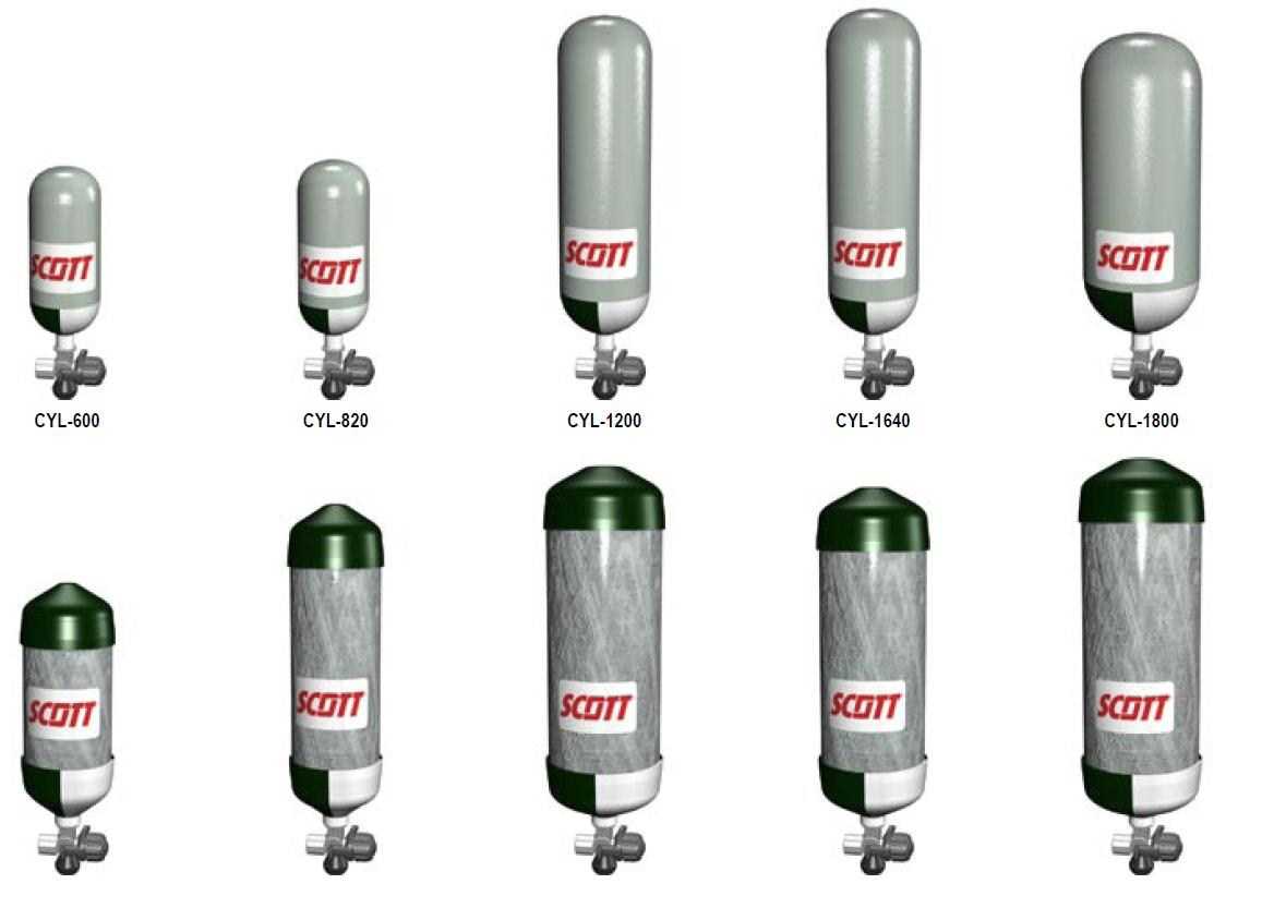 Jual SCOTT CYLINDERS FOR SCBA ( Self Contained Breathing Apparatus ...