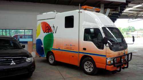 Jual Mobil OB Van SNG Radio TV Outdoor Broadcasting Satellite News ...