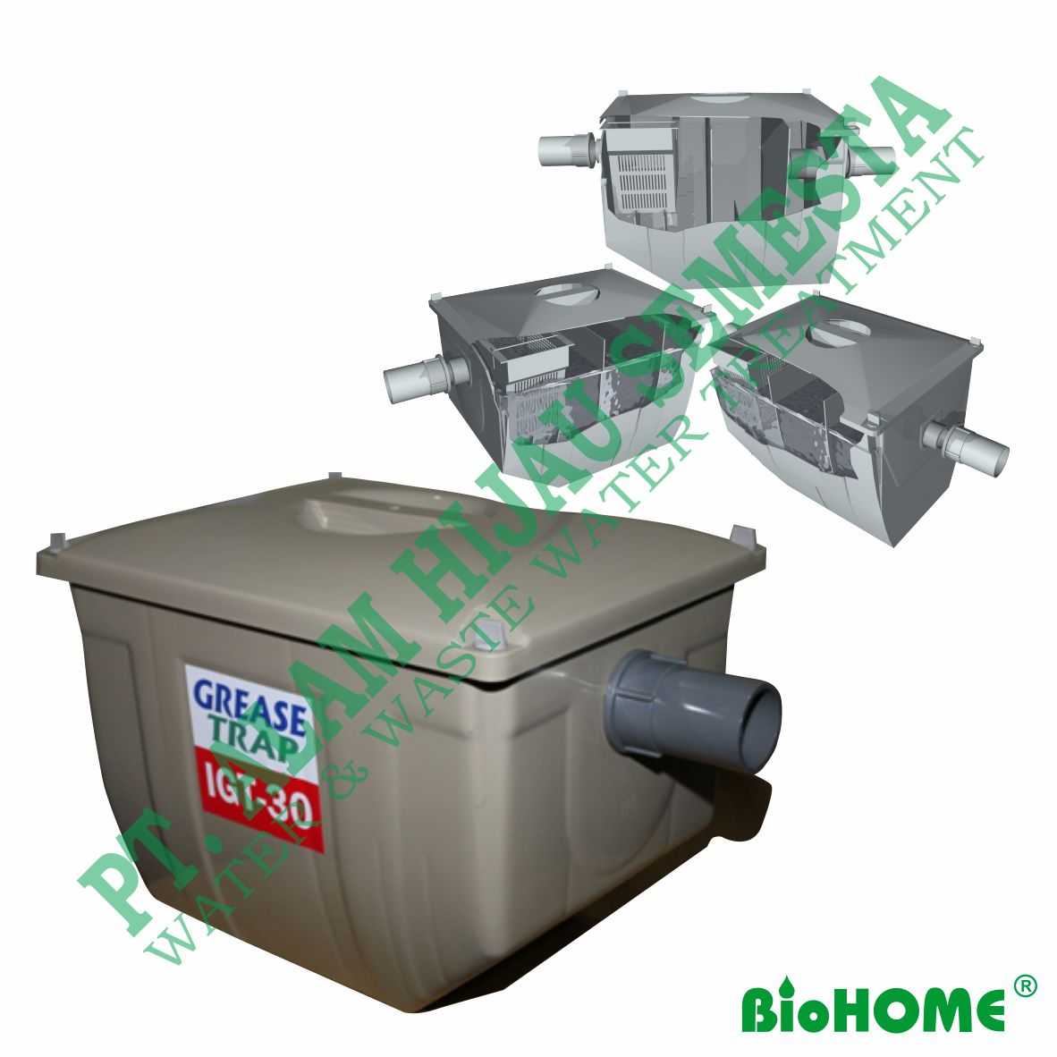 Jual Grease Trap IGT-30 oleh PT. Alam Hijau Semesta
