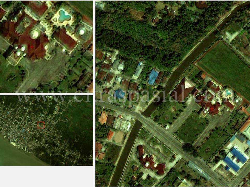 Jual CITRA SATELIT RESOLUSI TINGGI QUICKBIRD oleh CitraSpasial