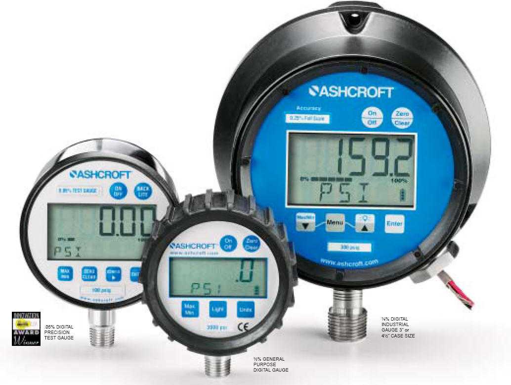 Jual Ashcroft Digital Gauge D1005PS oleh PT. ADI RAYA MANDIRI