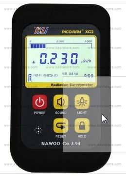 Jual Digital Survey Meter PICO RAY XG-1. XG2 ( Surveymeter/ Survey ...