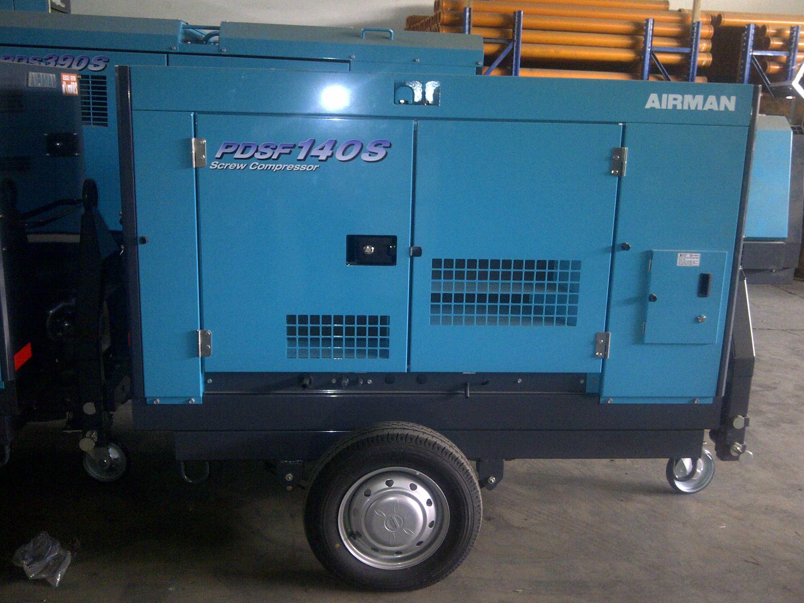 Jual PDS 140 Airman ( 140 cfm) Kompresor Udara Diesel Portable oleh ...