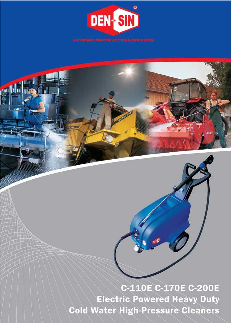Jual High Pressure Cleaner - Densin C-110 (Steam Cleaner) oleh Panca ...