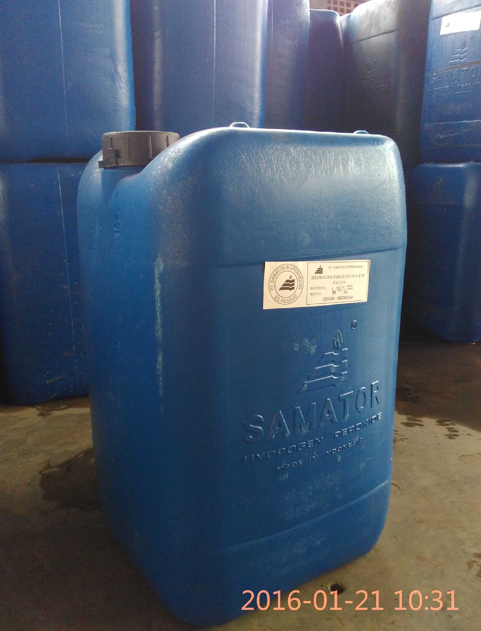 Jual Hydrogen Peroksida 50% oleh PT. SAMATOR INTIPEROKSIDA