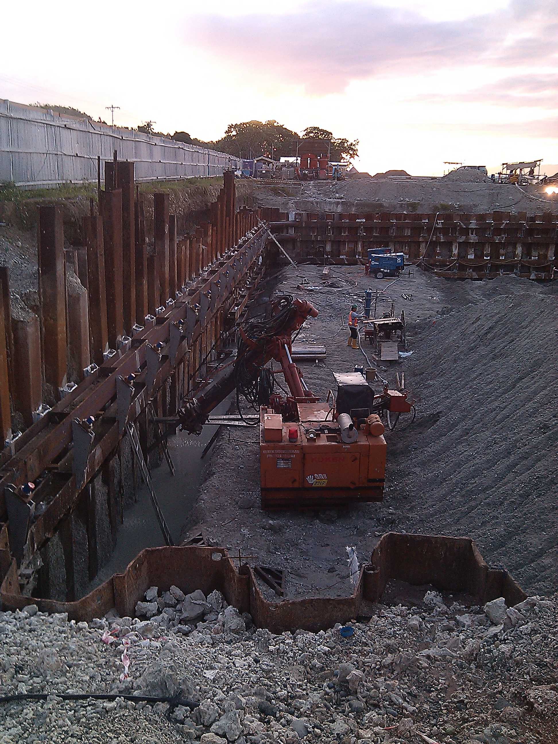 Jual Ground Anchor with Rotary Percussion Drilling Machine oleh PT ...