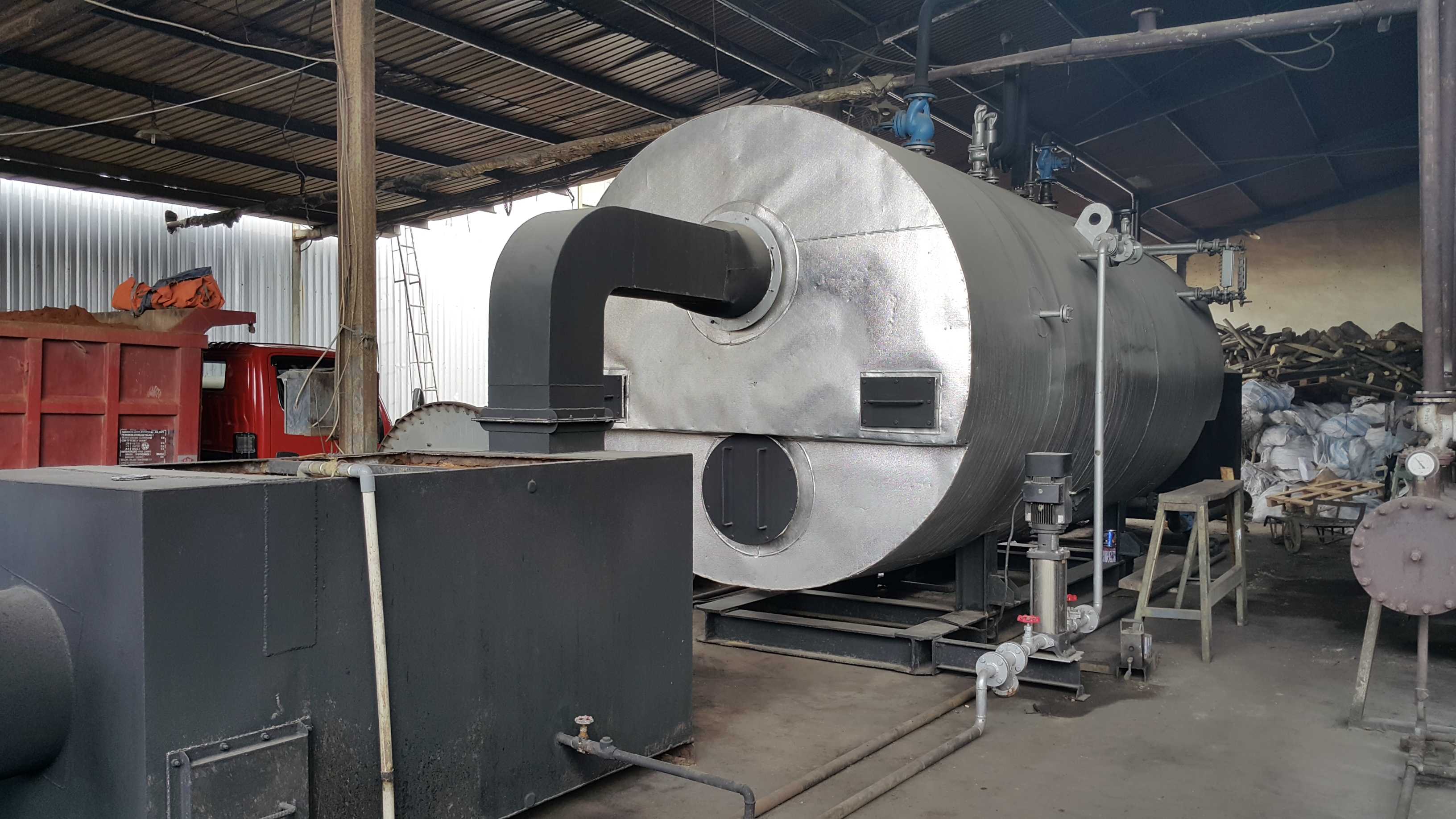 Jual Boiler Batubara atau kayu 8 ton Omnical oleh Guna Energy