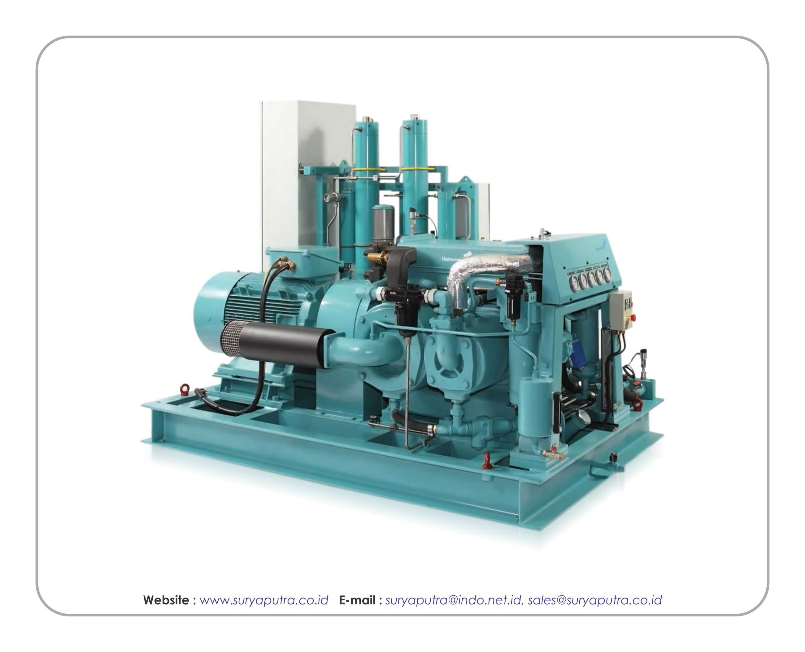 Jual Hamworthy Starting Air Compressor oleh PT. SURYA PUTRA MESINDO