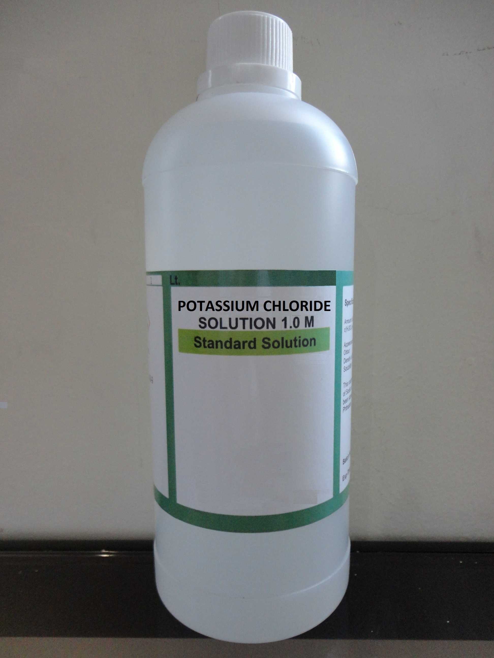 Jual POTASSIUM CHLORIDE SOLUTION 1.0 M / POTASSIUM CHLORIDE SOLUTION 1. ...