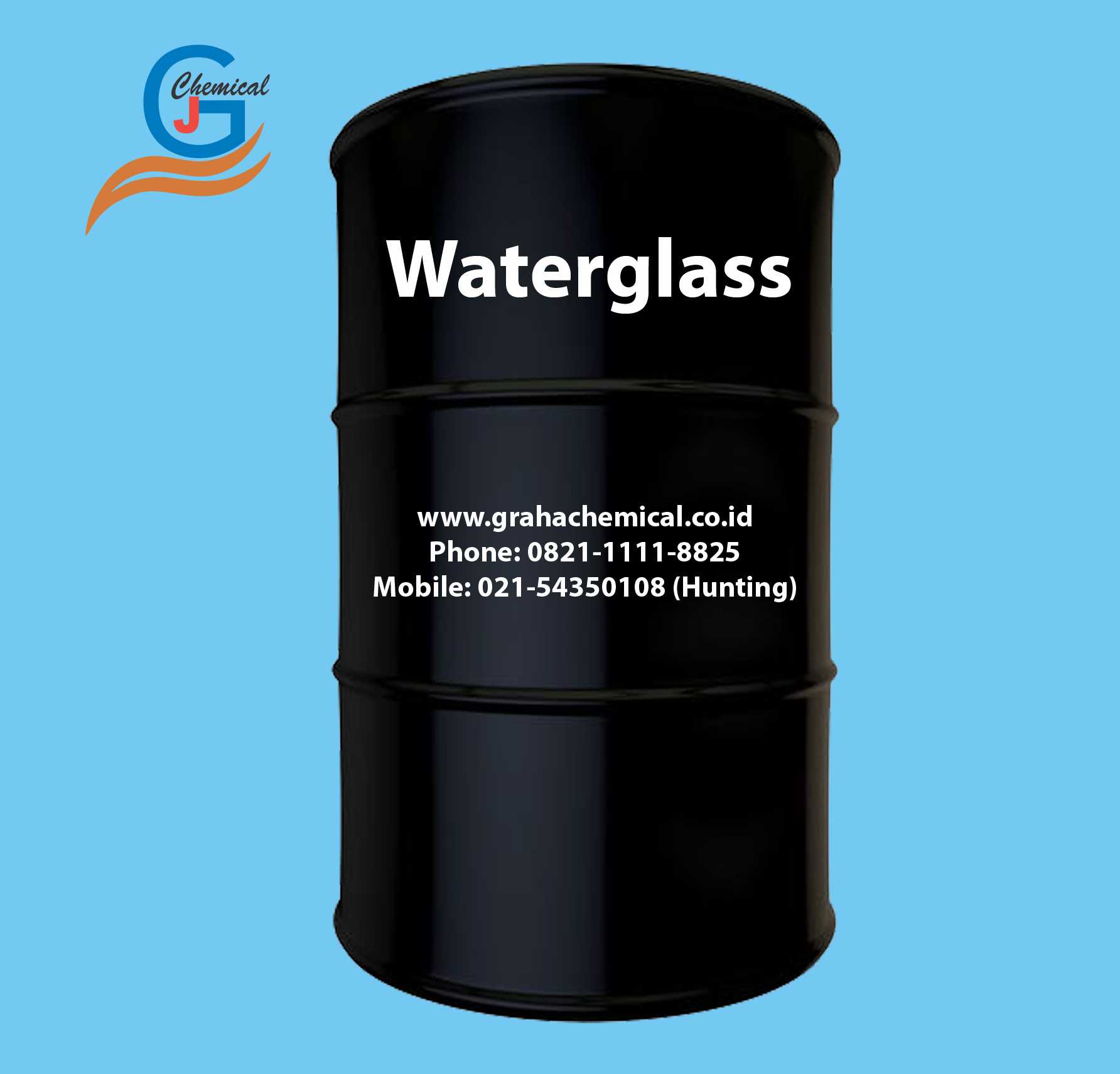 Jual Waterglass oleh PT. Graha Jaya Pratama Kinerja