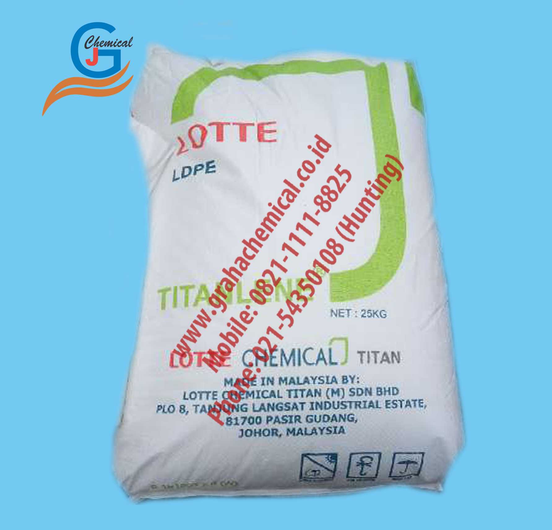 Jual Low Density Polyethylene (LDPE) Titanlene Ex Lotte Chemical oleh ...