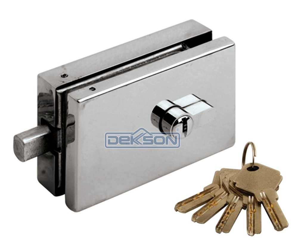 Jual Grendel Pintu Kaca Dekson Single Glass Door Lock GDL 38225 PSS ...