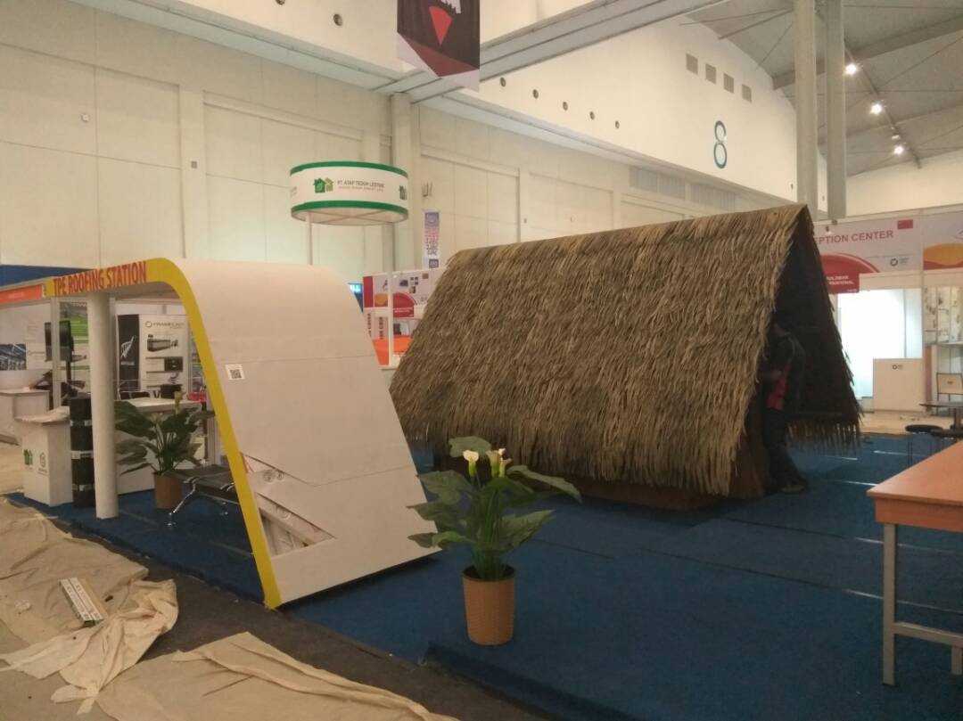 Jual Atap Palmex Alang-Alang Sintetis - Palmex Thatch Roof Hdpe oleh PT ...