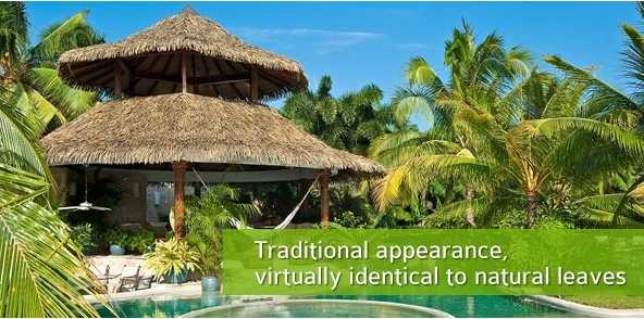 Jual Atap Palmex Alang-Alang Sintetis - Palmex Thatch Roof Hdpe oleh PT ...