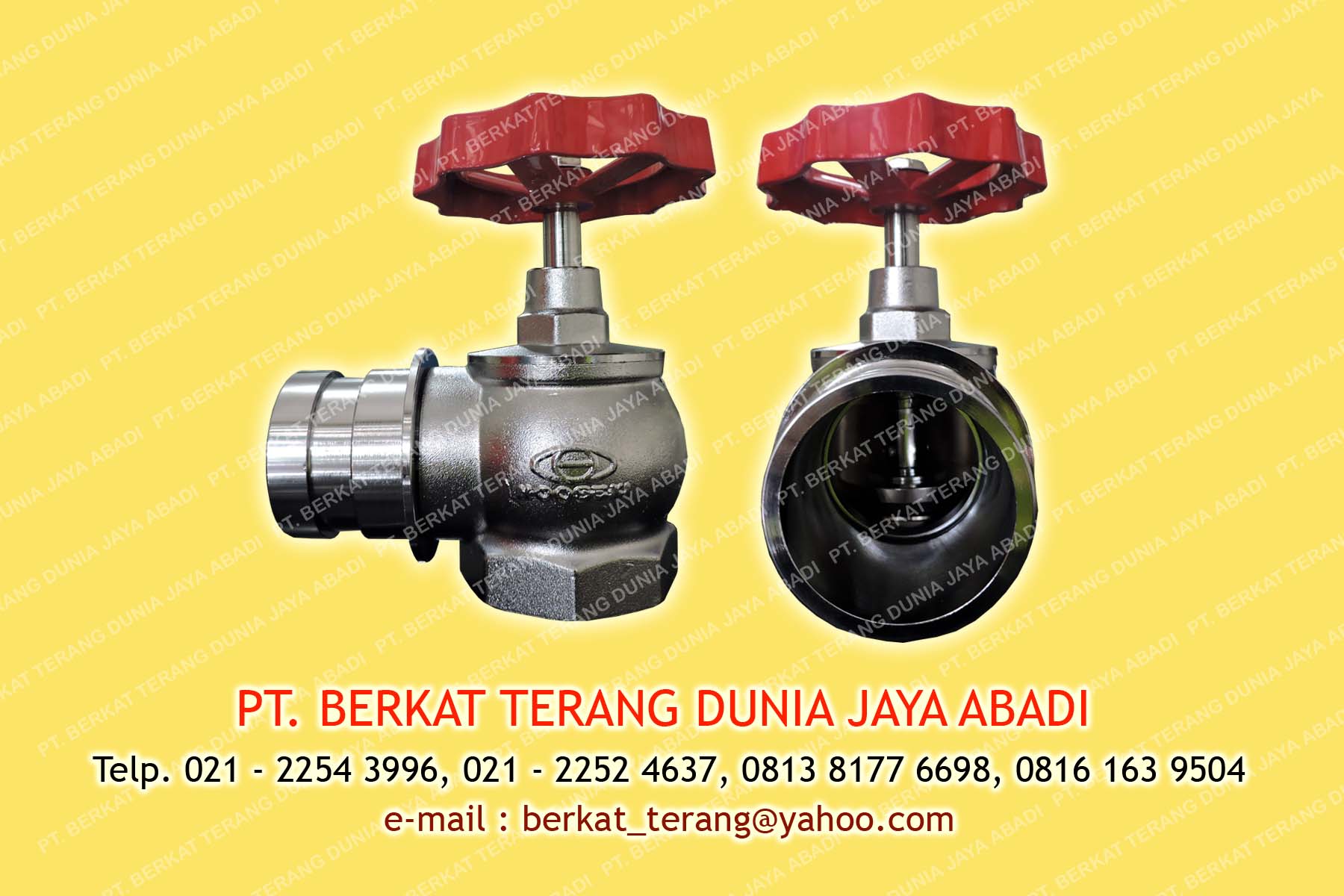 Jual Hydrant Valve 2,5 Inch 16K Hooseki MC oleh PT. BERKAT TERANG DUNIA ...