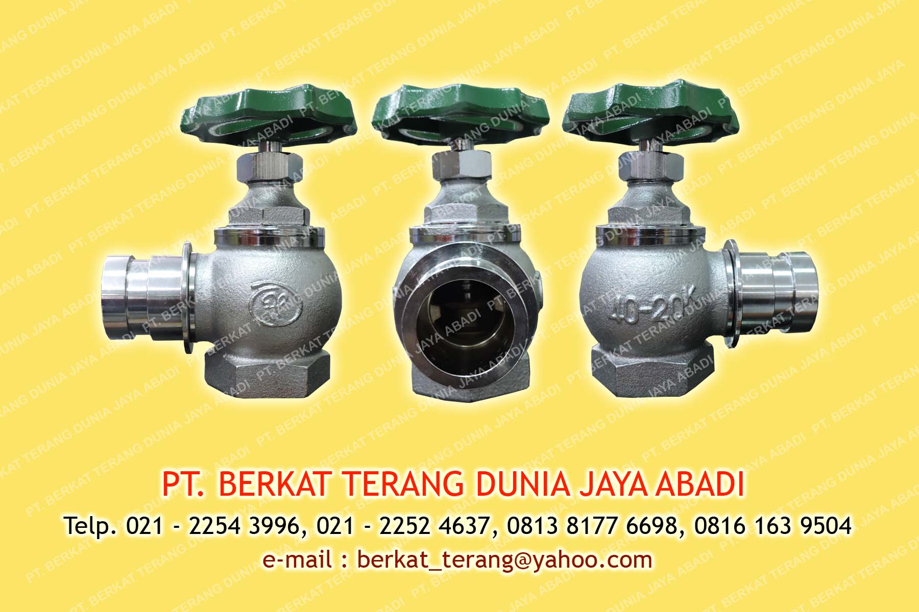 Jual HYDRANT VALVE 1,5 inch 20K machino coupling merk APPRON oleh PT ...