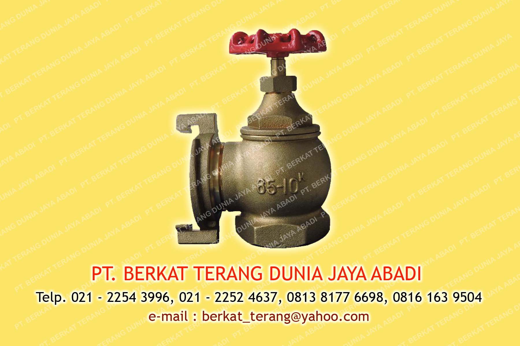 Jual HYDRANT VALVE 2, 5 inch VDH Coupling oleh PT. Berkat Terang Dunia ...