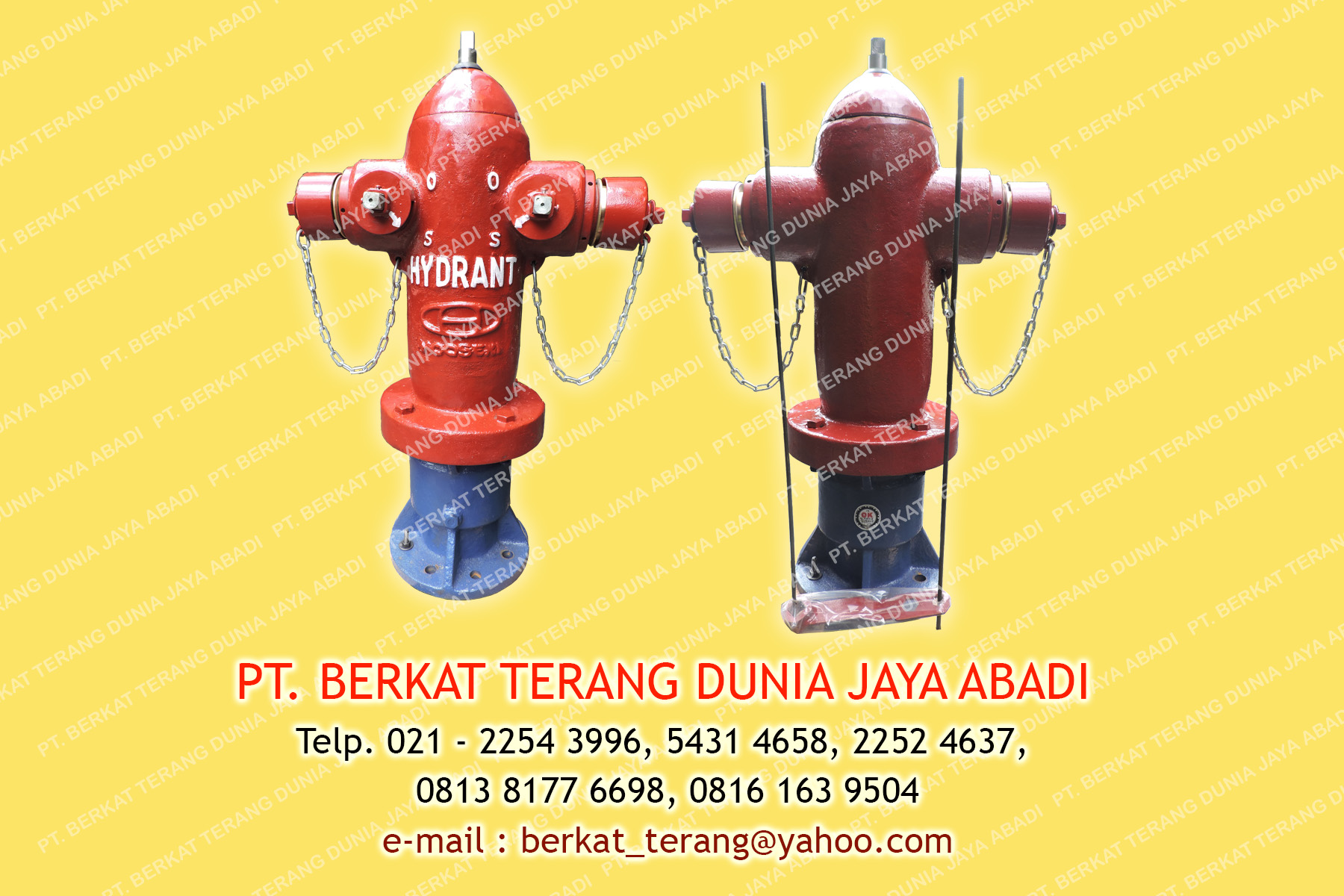 Jual HYDRANT PILLAR TWO WAYS merk HOOSEKI oleh PT. Berkat Terang Dunia ...