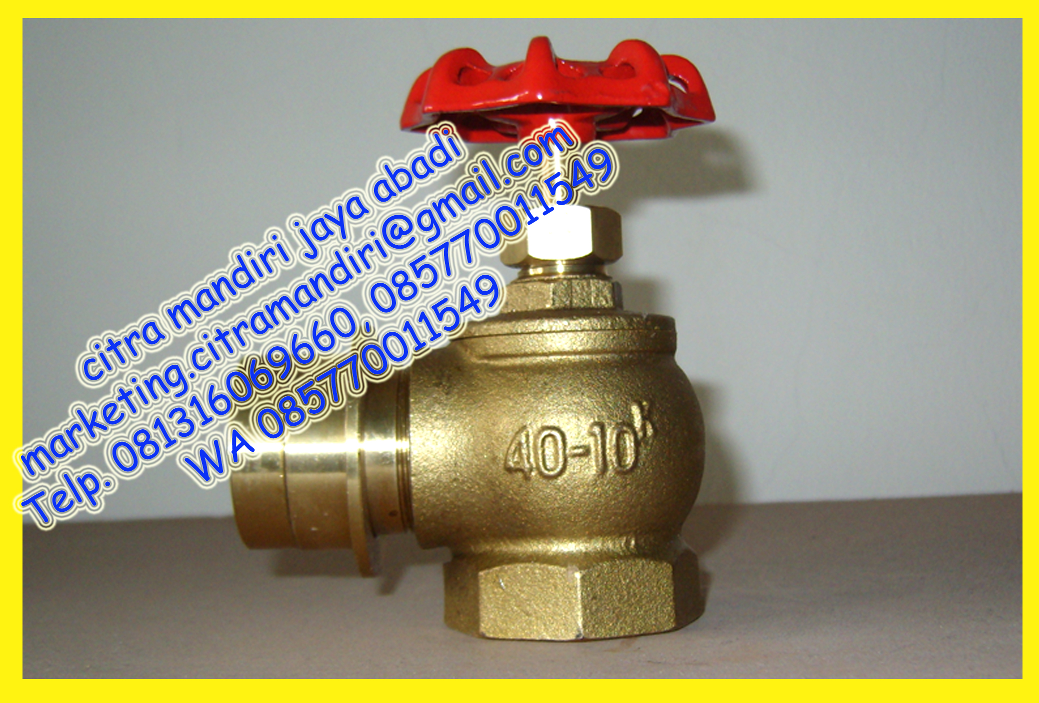 Jual Hydrant Valve Kuningan oleh CITRA MANDIRI JAYA ABADI