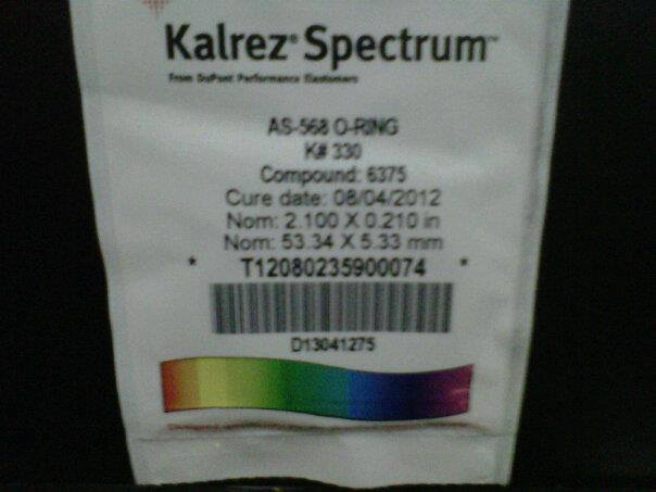 Jual Kalrez Dupont (FFKM) / O-Ring Kalrez Dupont / ORing Kalrez Dupont ...