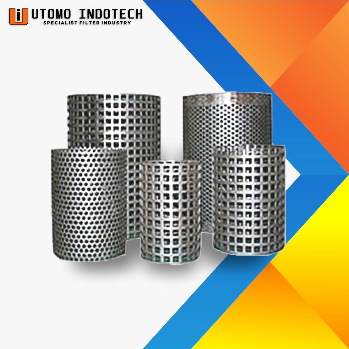 Jual Perforated plate/ Plat Lubang/ Plat Saringan oleh Utomo Indotech