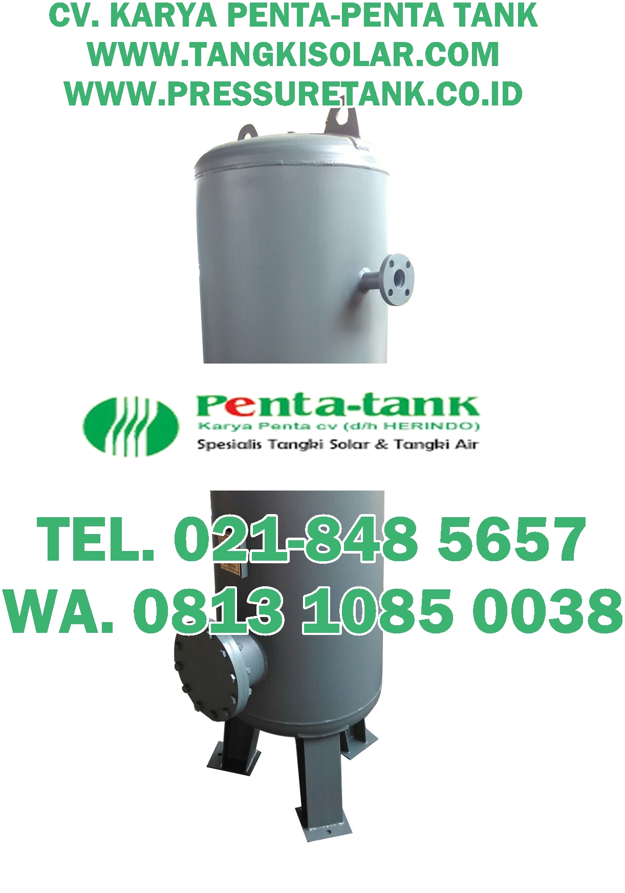 Jual Tangki Nitrogen N2 Buffer Tank Indonesia oleh CV. Karya Penta ...