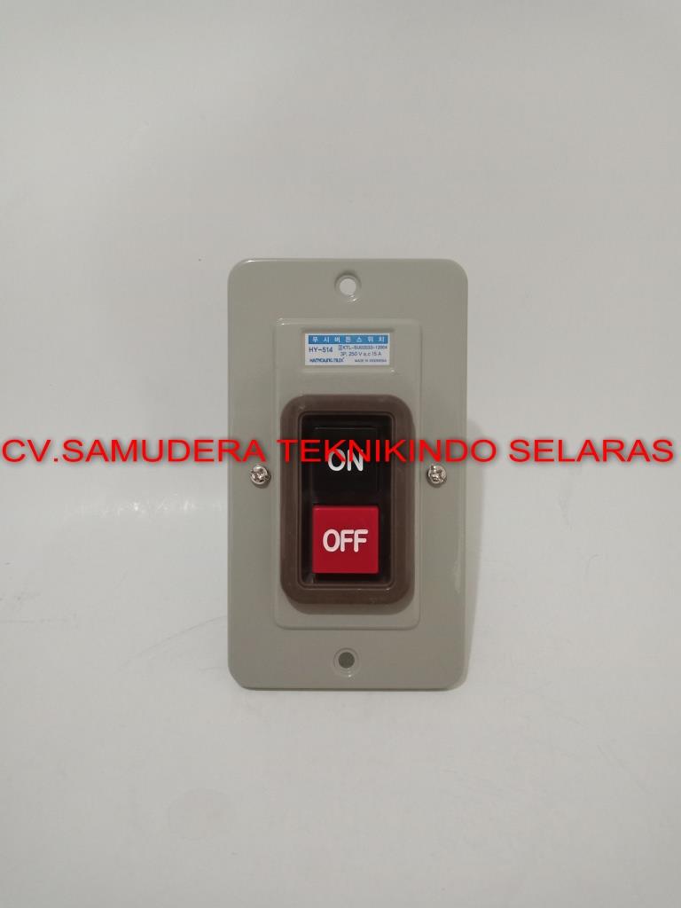 Jual Power Button Switch ON-OFF HY-514 HANYOUNG oleh CV. SAMUDERA TEKNIKINDO SELARAS