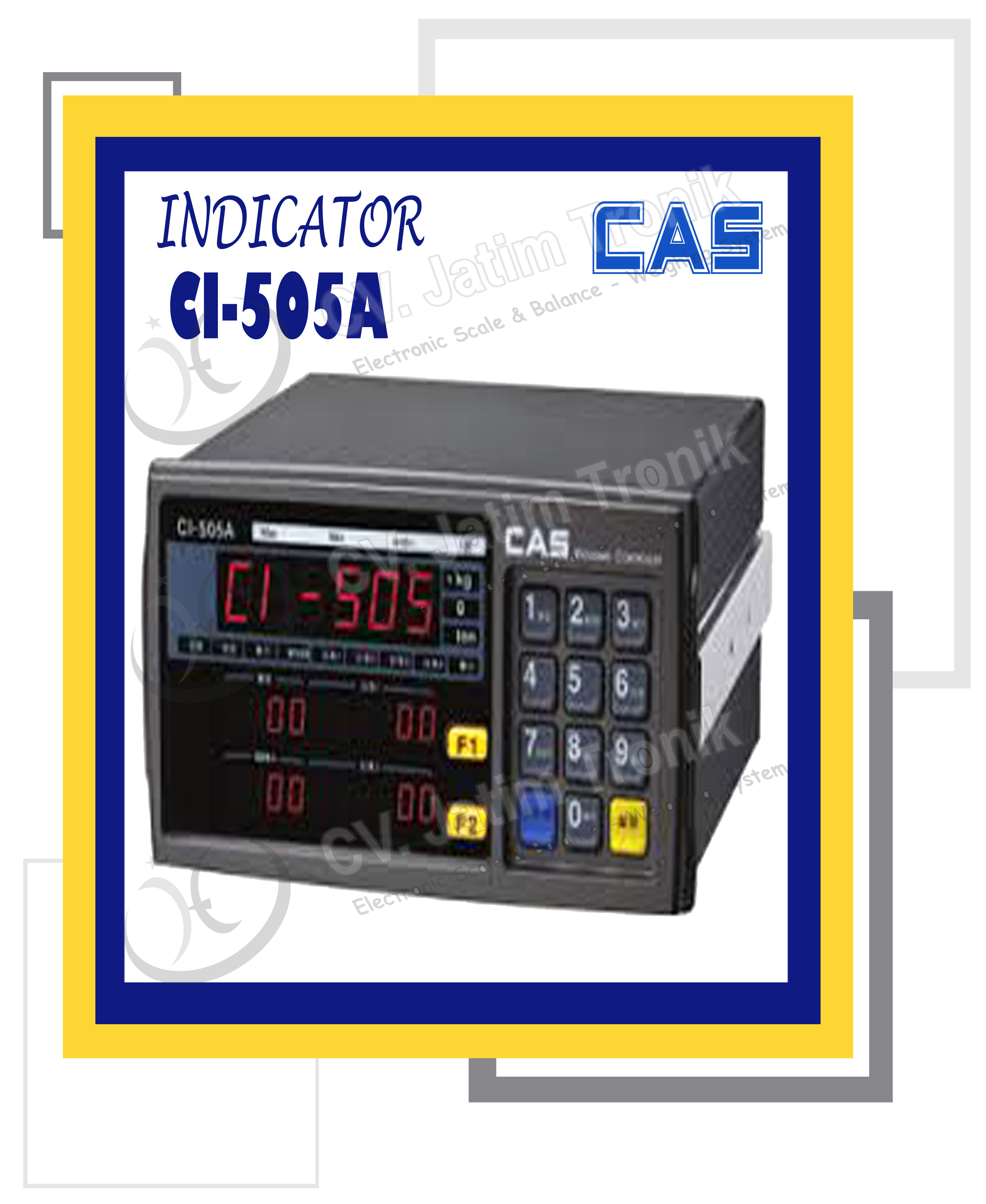 Jual INDICATOR CAS CI 505 A oleh CV. JATIM TRONIK - Surabaya - Jawa ...