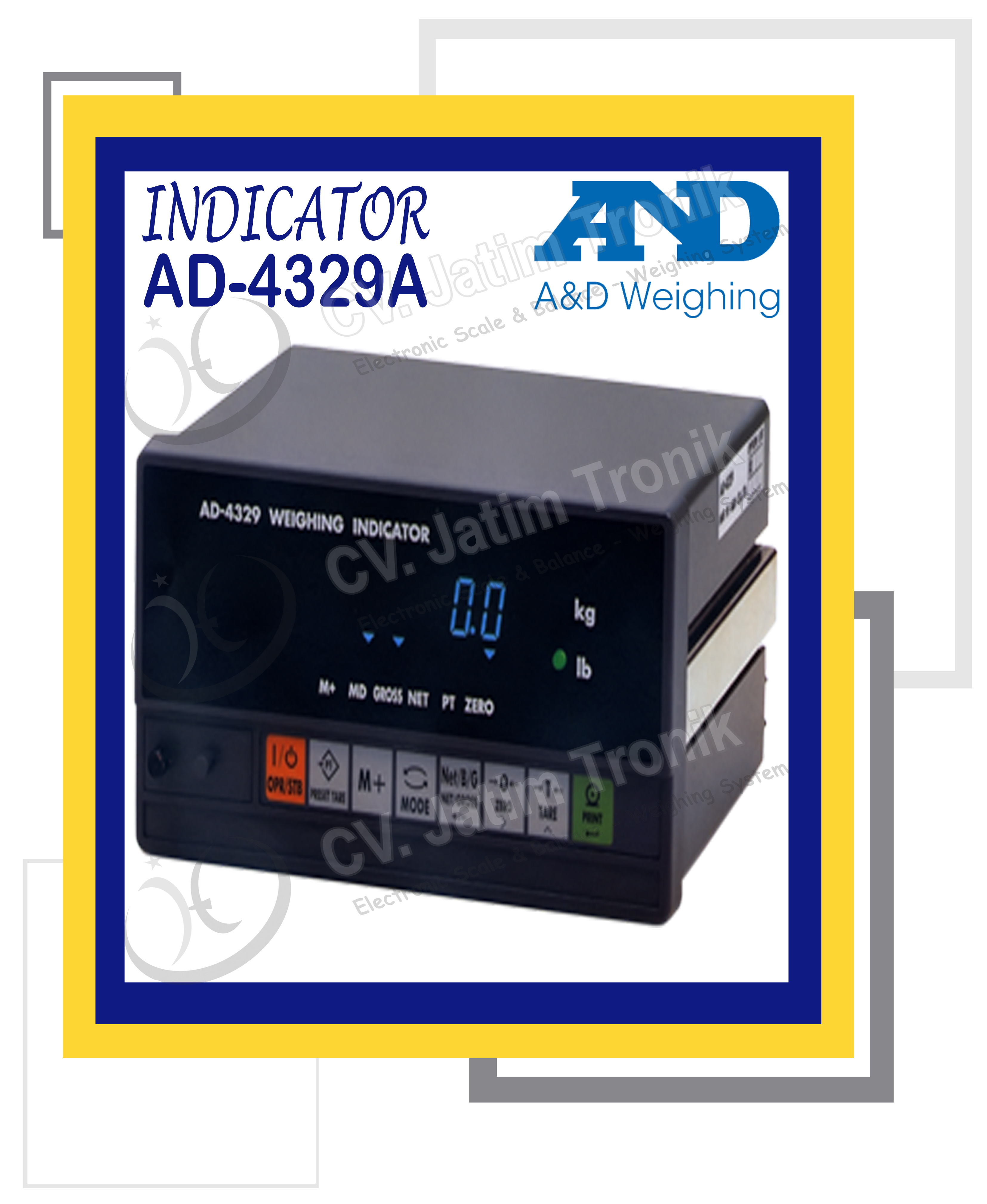Jual INDICATOR AND AD 4329A oleh CV. JATIM TRONIK - Surabaya - Jawa ...