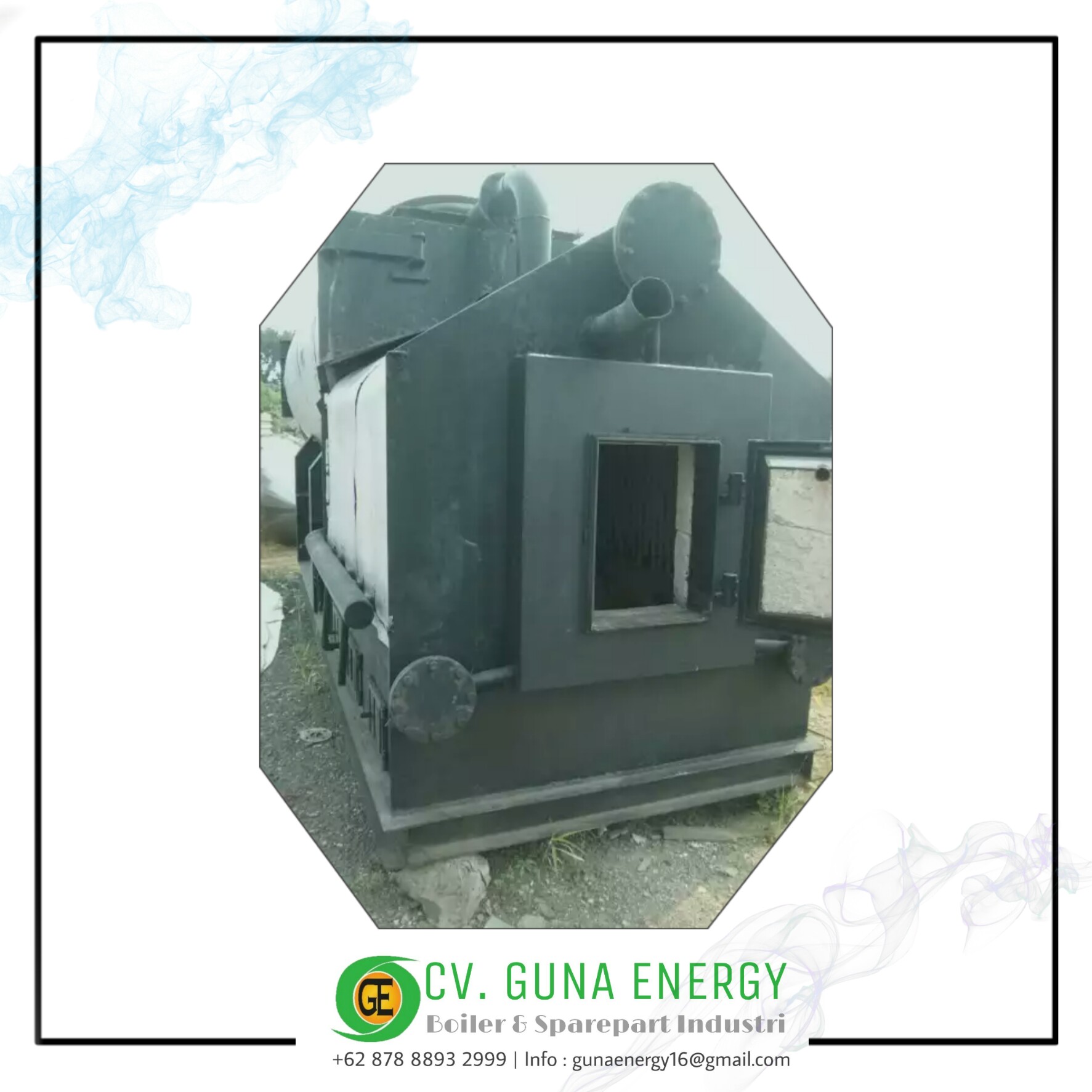 Jual Steam Boiler Hot Water Japan 5 Ton oleh Guna Energy