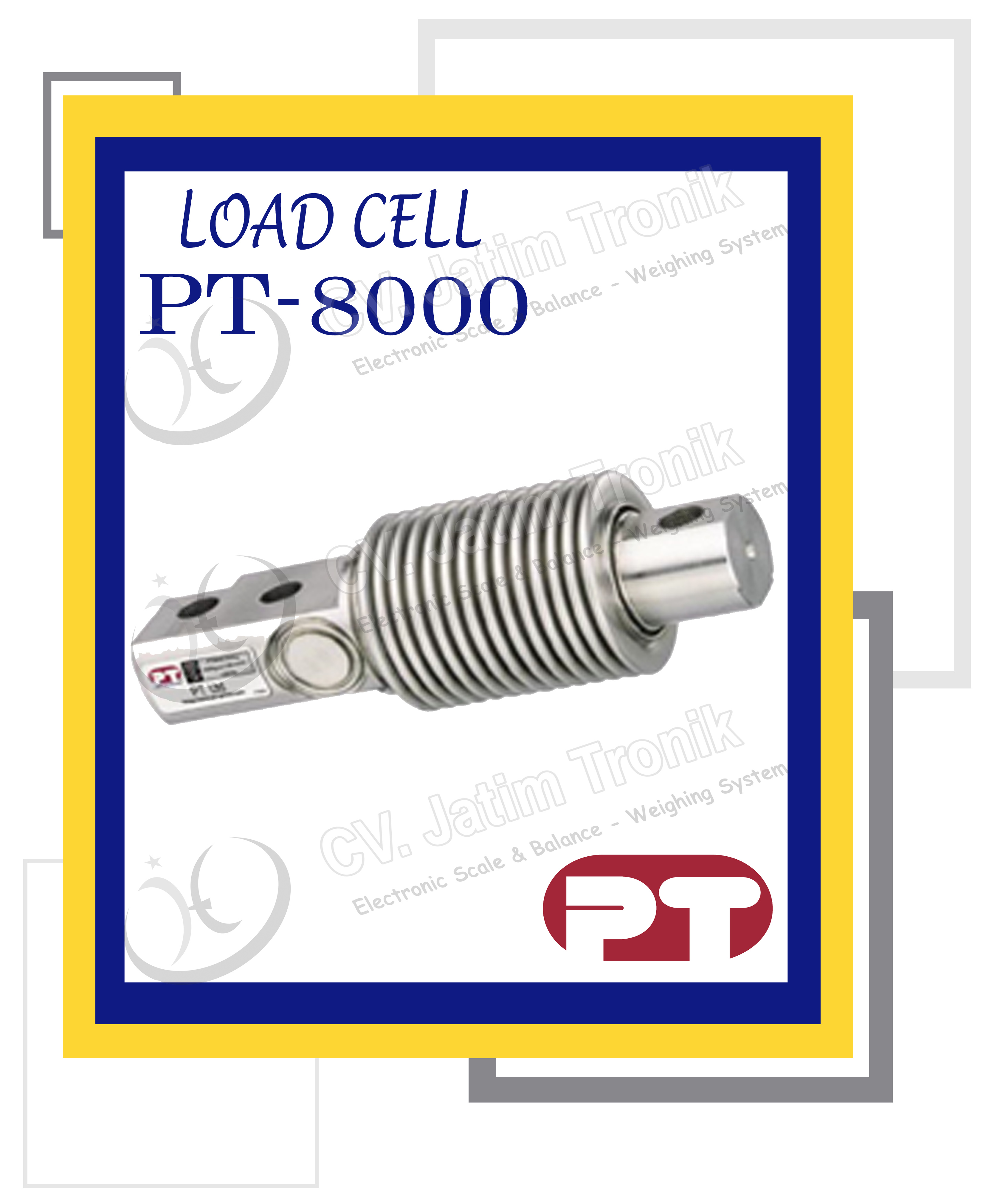 Jual LOAD CELL PT 8000 oleh CV. JATIM TRONIK - Surabaya - Jawa Timur ...