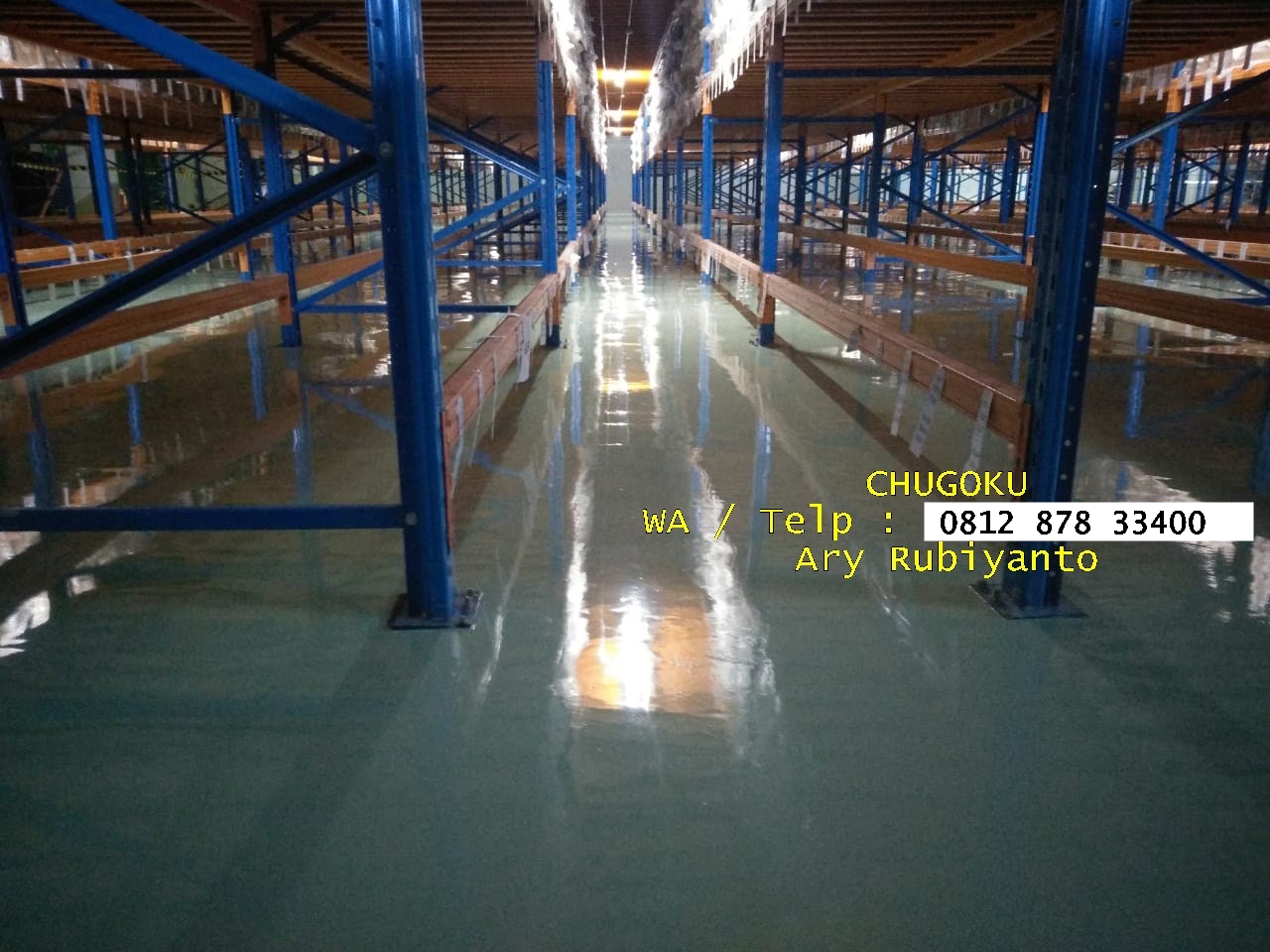 Jual cat epoxy lantai self leveling chugoku Hifloor oleh PT. Chugoku ...