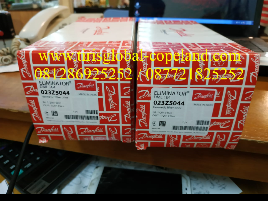 Jual ELIMINATOR Filter Drier DML 164 S DANFOSS oleh PT. Tiris Global ...