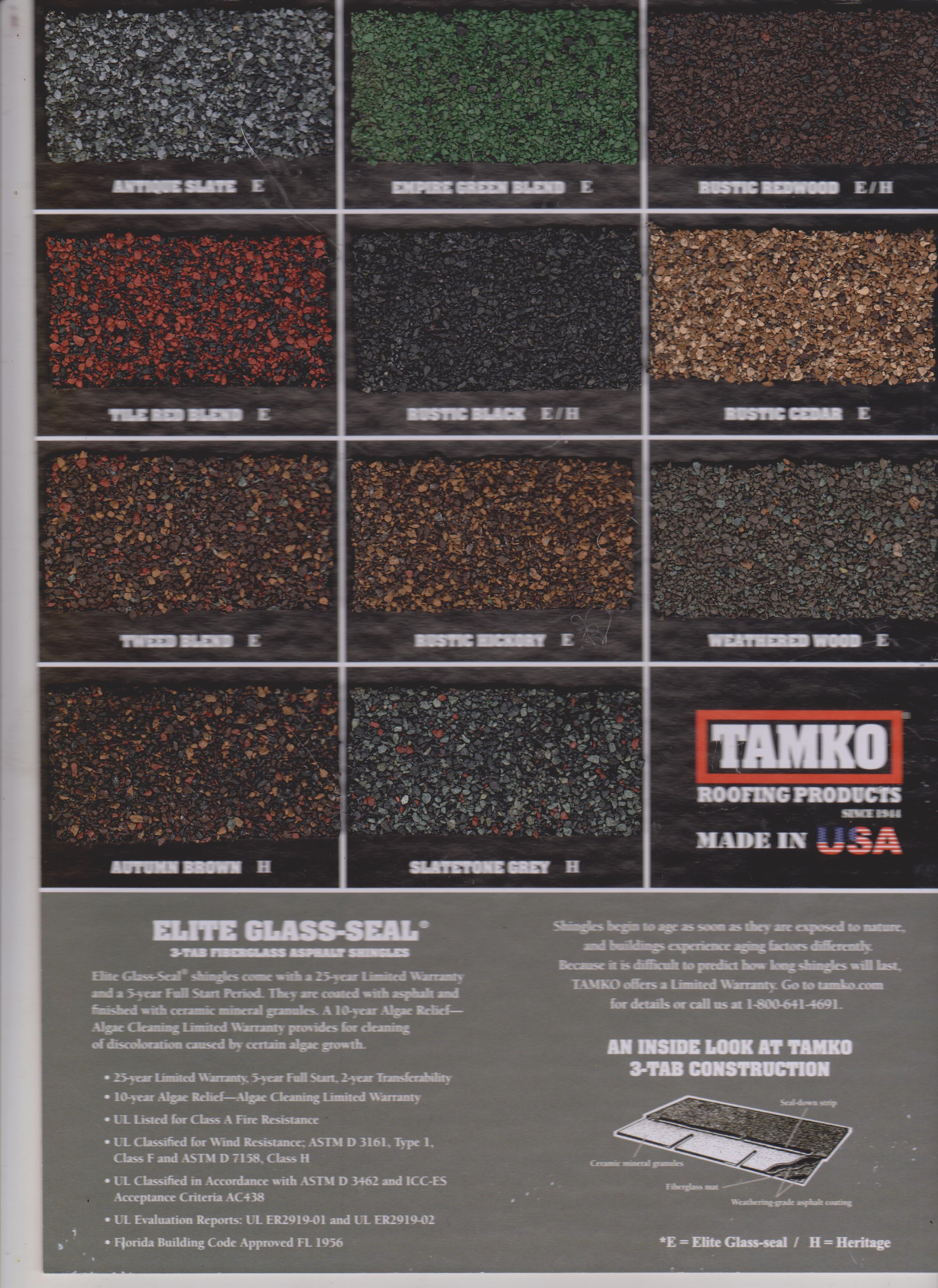 Jual Atap Genteng Aspal TAMKO Elite Glas Seal oleh Depo Atap Citra Roofindo