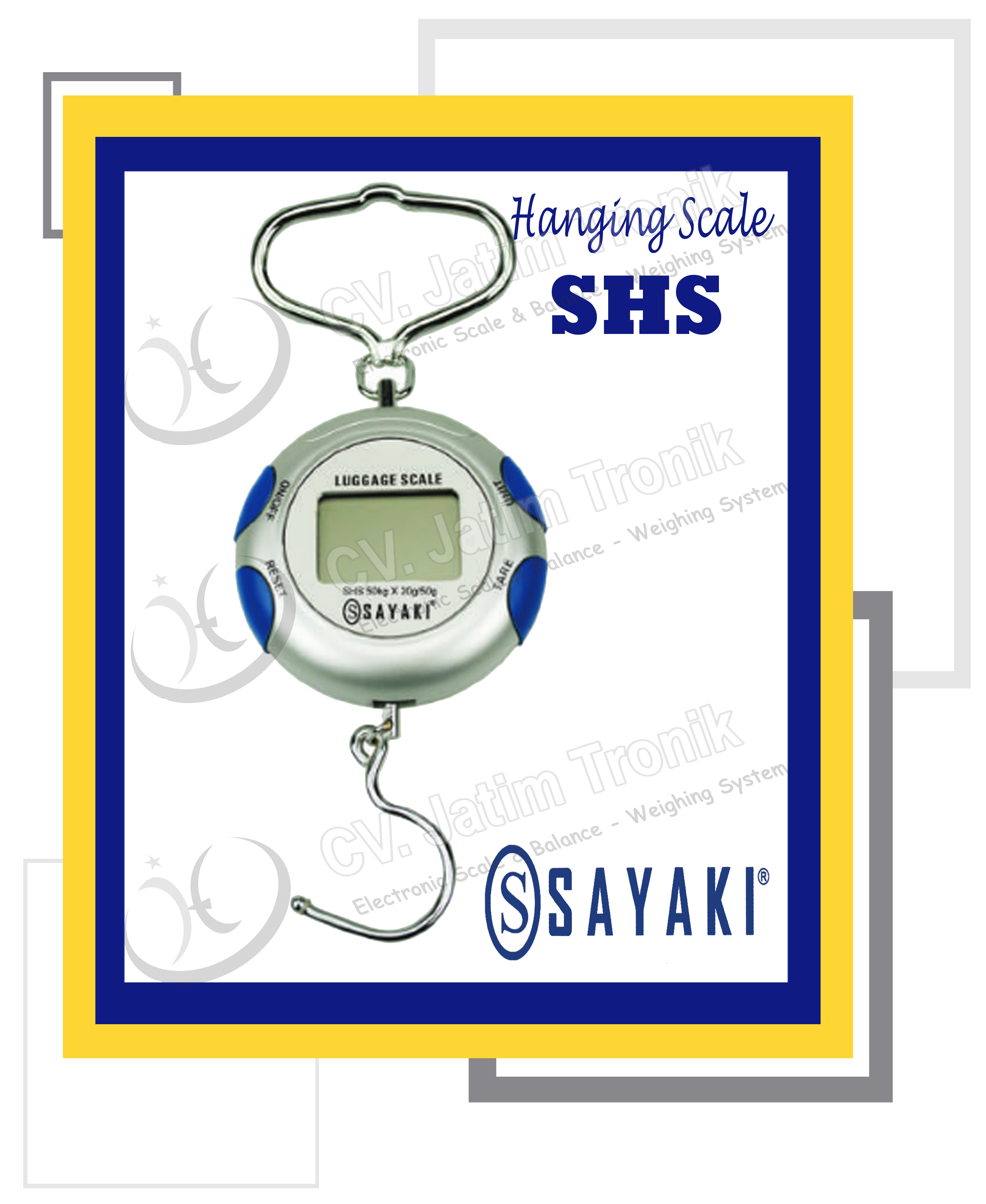 Jual HANGING SCALE SHS oleh CV. JATIM TRONIK - Surabaya - Jawa Timur ...