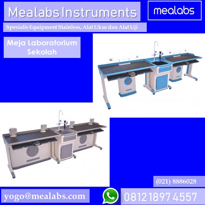 Jual Meja Laboratorium Sekolah oleh PT. Mealabs Indonesia