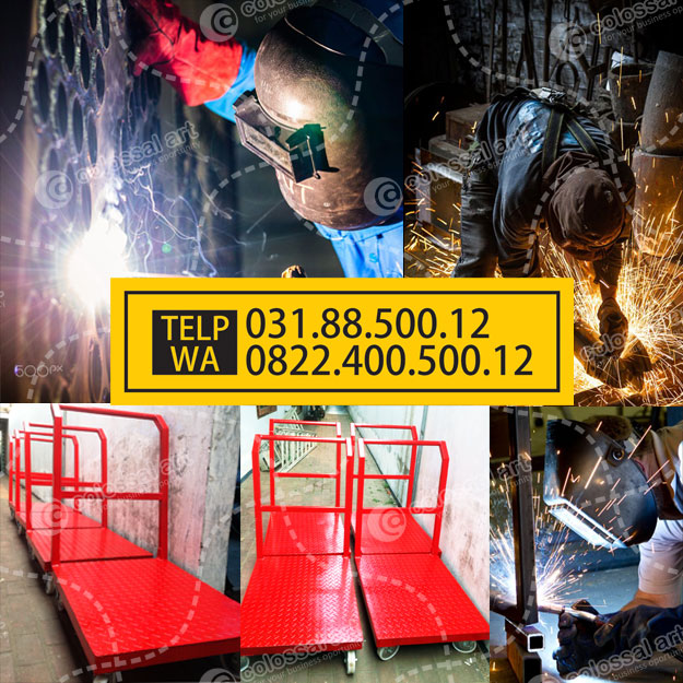 Jual Workshop Pekerjaan Besi Murah Surabaya oleh CV. Colossal Art Indonesia