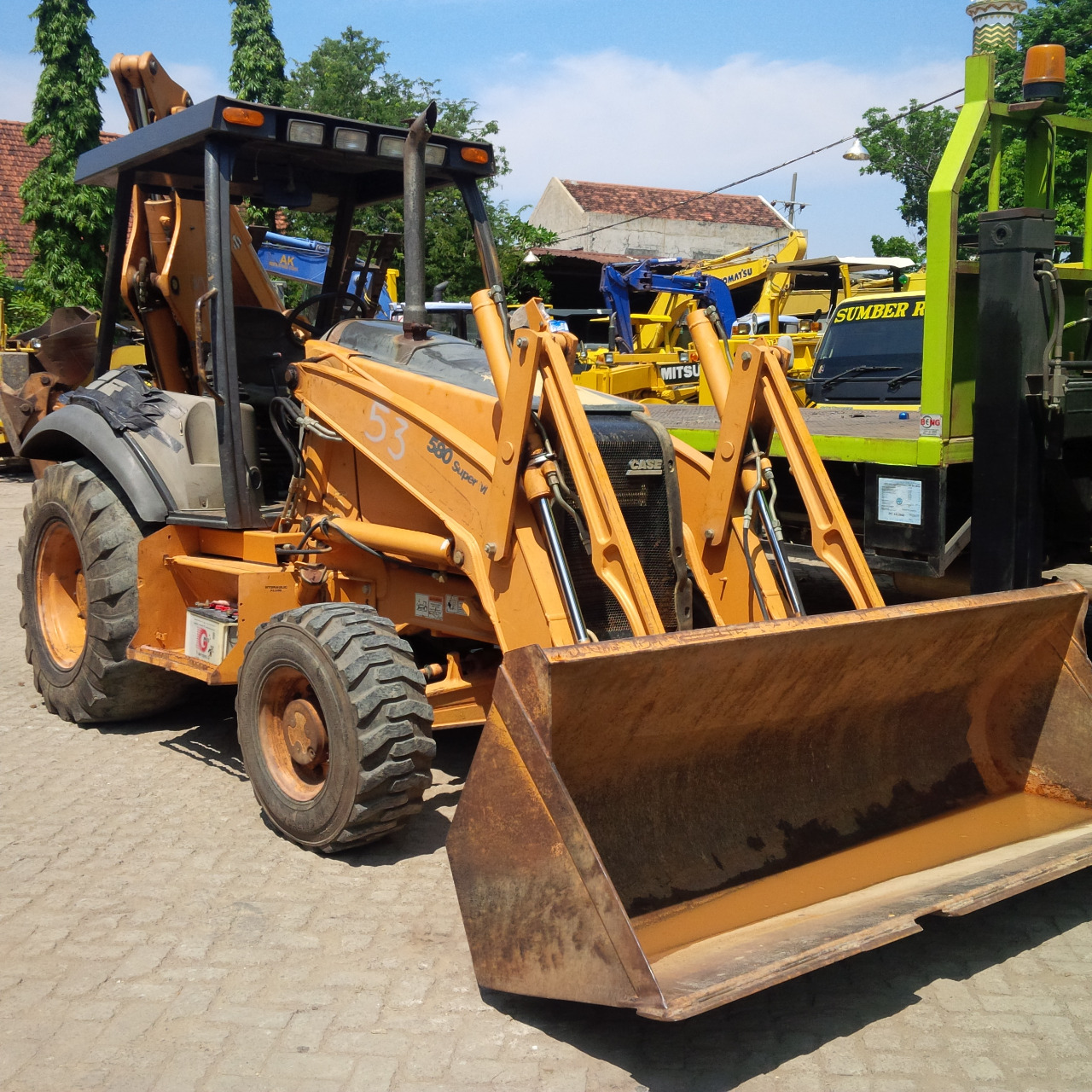 Disewakan / Rental Alat Berat Backhoe / Bego Loader Case Surabaya Area ...