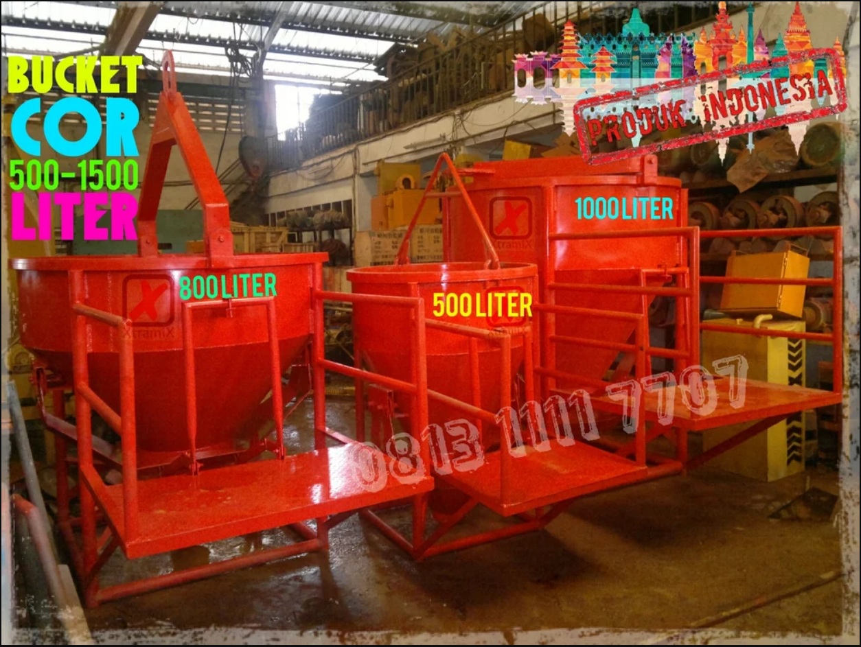 Jual Bucket Cor Concrete Bucket 1.2 M3 oleh PT. Badak Putih