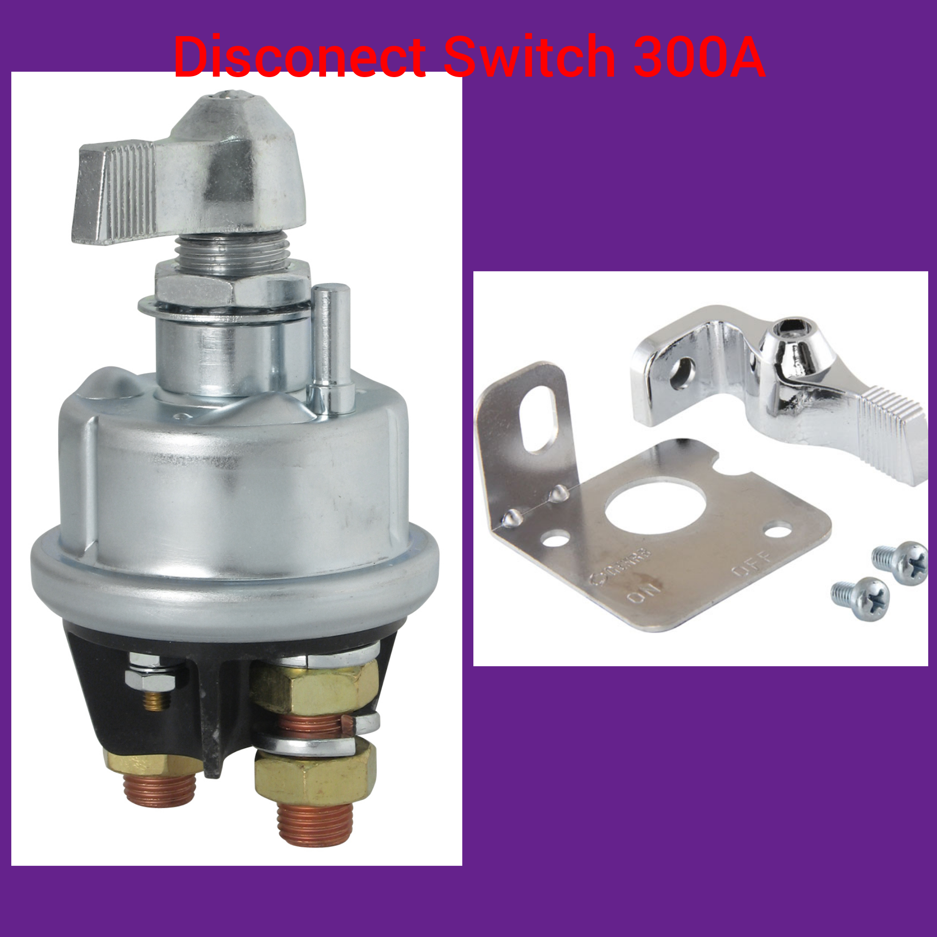 Jual FL-A3042 DPST Master Disconnect Switch 300A Continues 2000A oleh ...