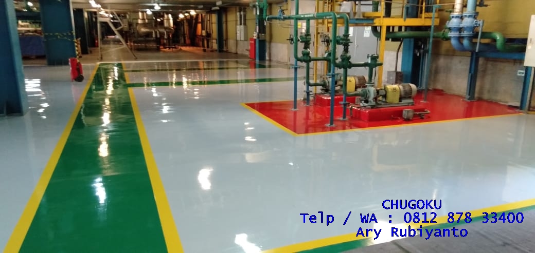 Jual cat epoxy lantai self leveling chugoku Hifloor oleh PT. Chugoku ...
