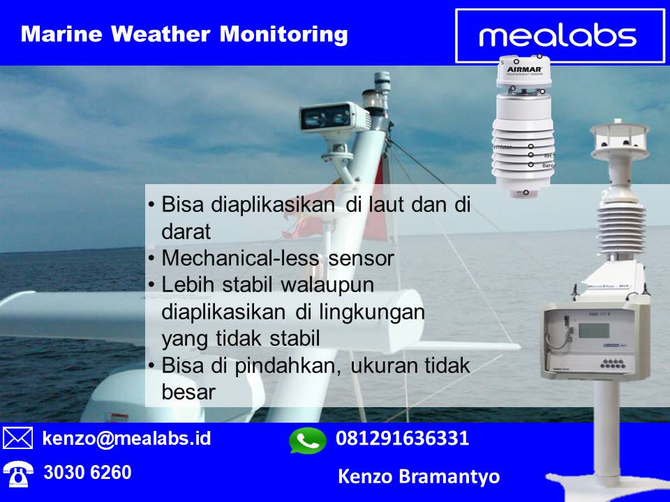Jual Alat Ukur Monitoring Suhu Kapal oleh PT. Mealabs Indonesia