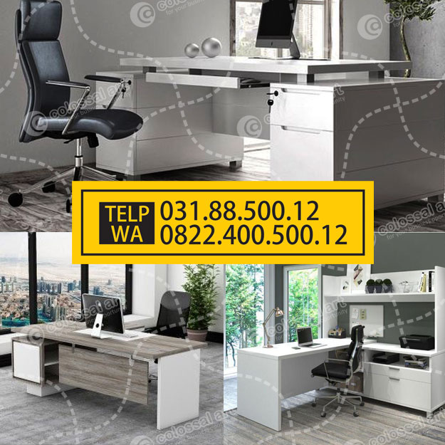 Jual Meja Direktur / Executive Desk Murah Surabaya oleh CV. Colossal ...