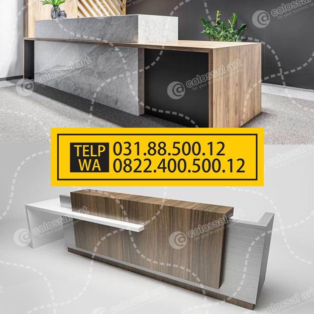 Jual Meja Resepsionis / Receptionist Table Murah Surabaya oleh CV ...