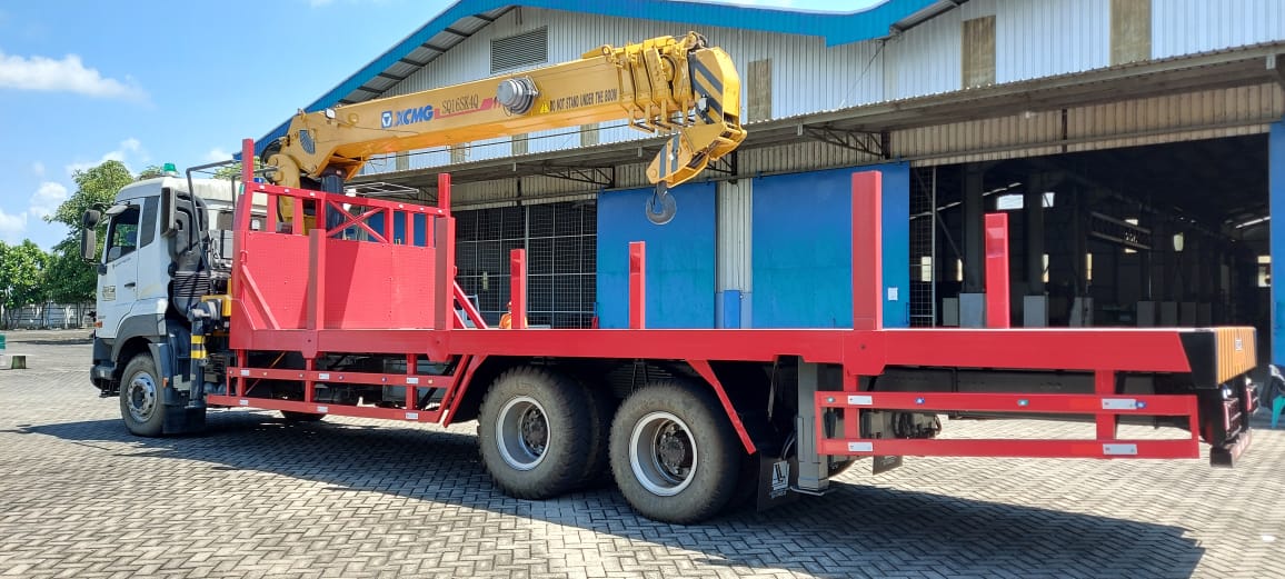 Disewakan / Rental Hiab Hyap Crane Mobile Crane XCMG 45 Ton Surabaya ...