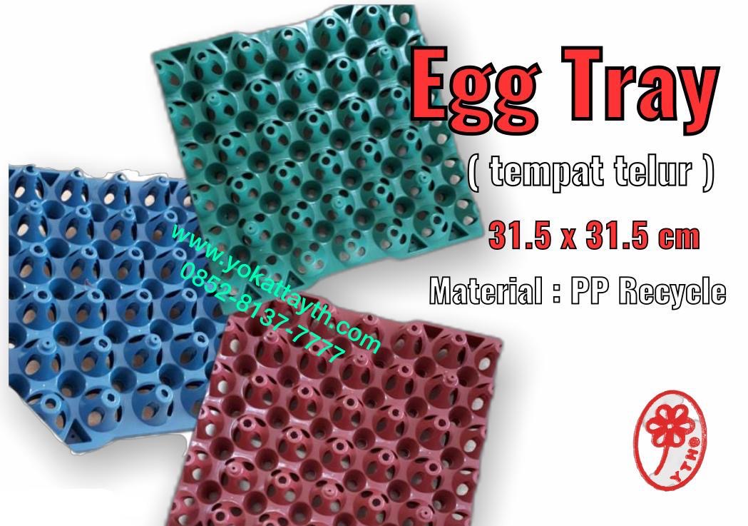 Jual Tray Telur Plastik oleh PT. Yokatta Makmur Perkasa