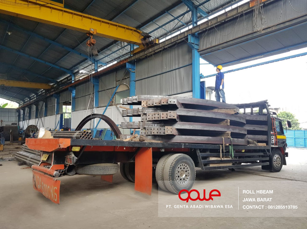 jasa bending pipa, bending habeam, bending wf oleh PT. Genta Abadi ...