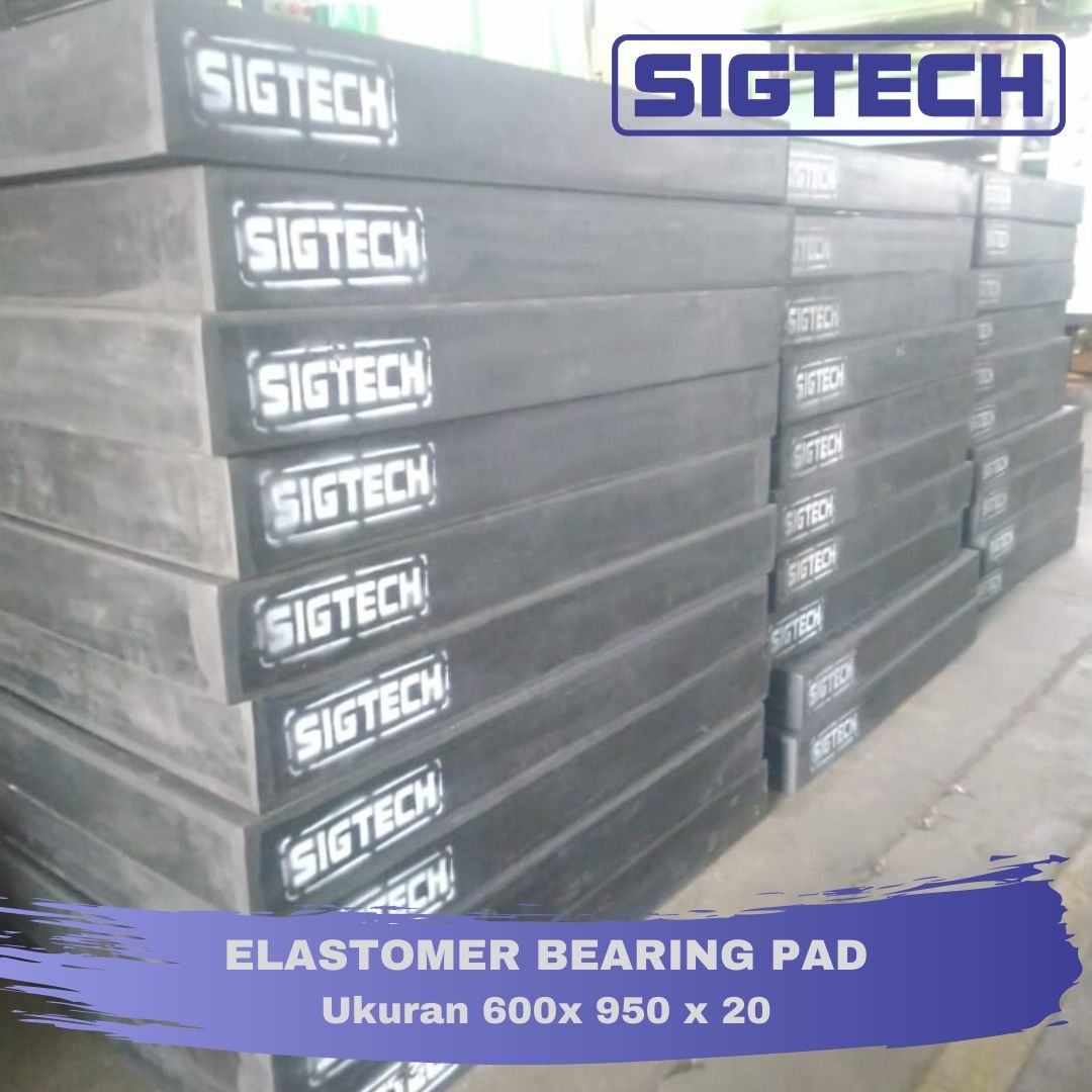Jual Elastomer Bearing Pad Ukuran 600x 950 x 20 oleh PT. Selaras Inti ...