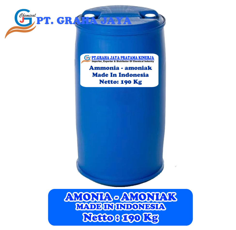 Jual Ammonia- amoniak Indonesia. oleh PT. Graha Jaya Pratama Kinerja