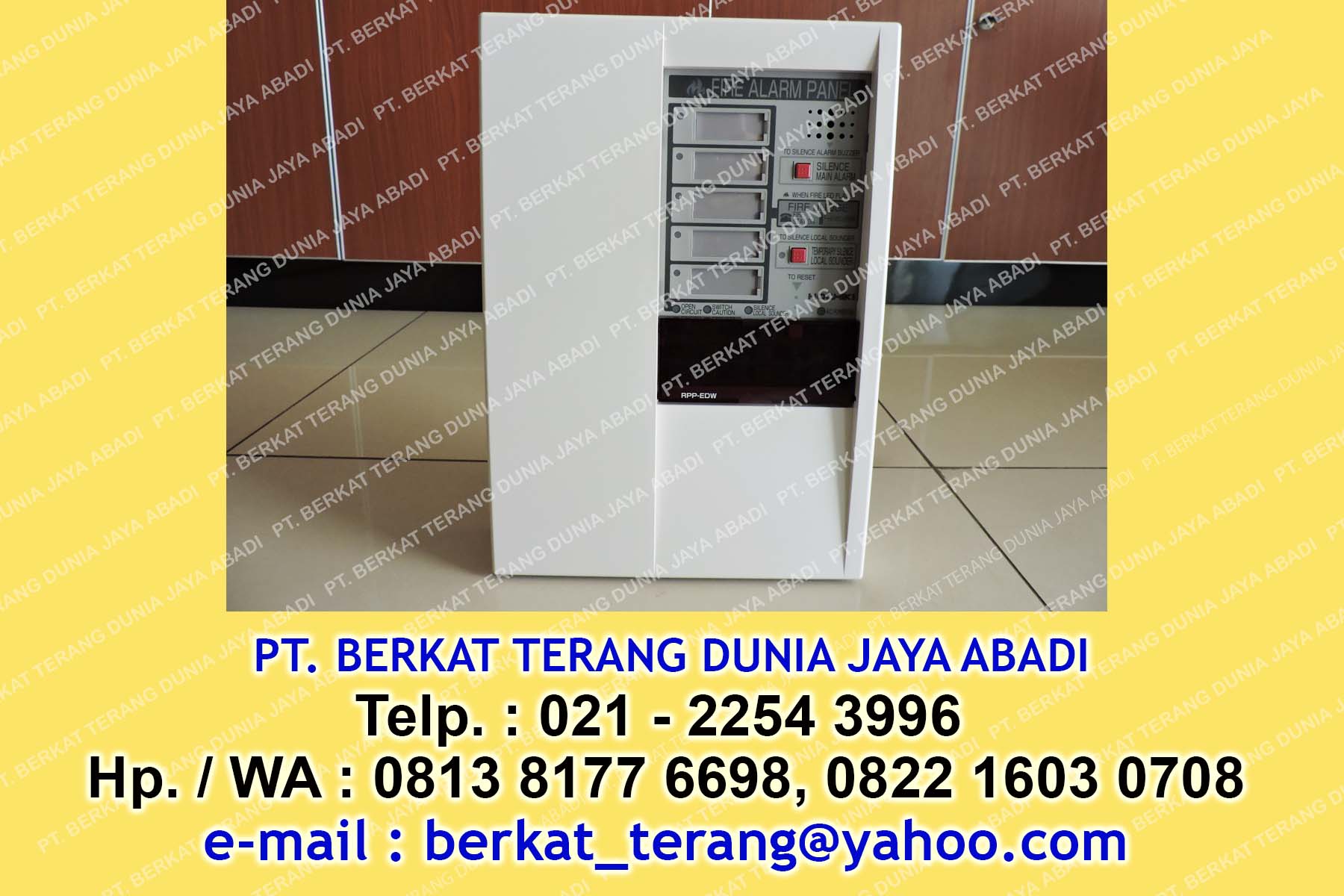 Jual Master Control Panel (MCFA) kap. 5 zone type RPP-EDW05B (JE) merk ...